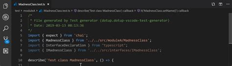 GitHub DotupNET Dotup Vscode Test Generator Docs Test Generator Is A