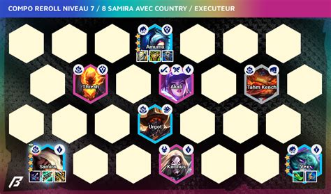 Tft Compo Samira Reroll Avec Country Et Ex Cuteur Au Set Breakflip