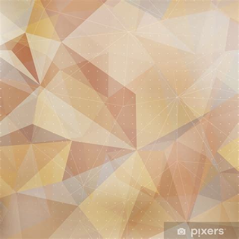 Duvar Resmi Özet Üçgen Geometrik Arkaplan PIXERS TR