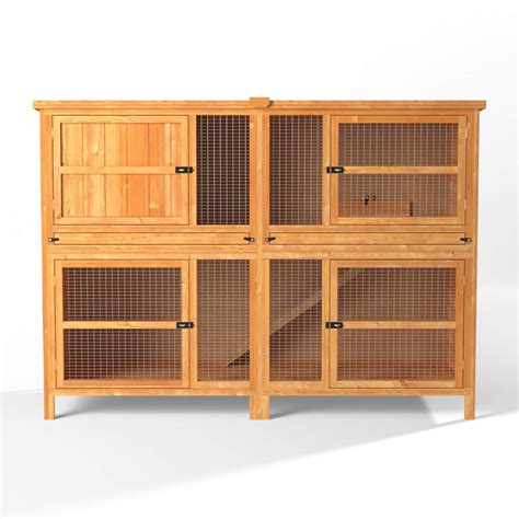 Buy 5ft Chartwell Double Luxury Guinea Pig Rabbit Hutch Perfect