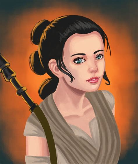 Star Wars Tfa Rey By Masanohashi On Deviantart Rey Star Wars Star Wars Illustration Star