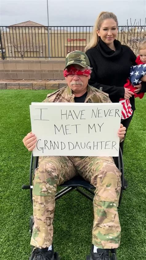 Grandpa Meets His Granddaughter For The First Time Grandpa Meets His Granddaughter For The