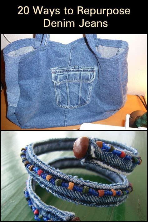 21 Ways To Repurpose Denim Jeans Craft Projects For Every Fan