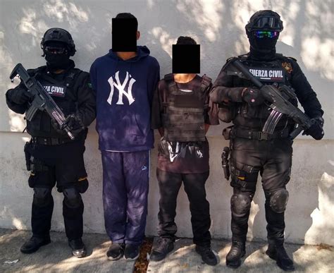 Arrestan A Dos Presuntos Integrantes De Un Grupo Delictivo