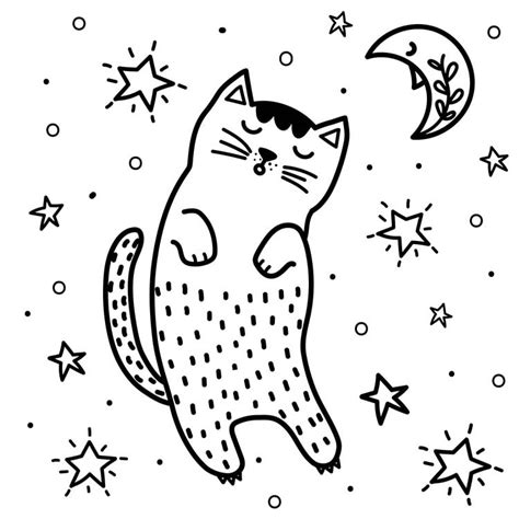 Cat Doodle Art