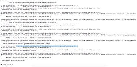 After Install React Native Mqtt Ios Build Failed Issue 31 Tuanpmt