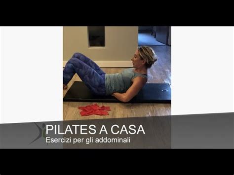 Pilates A Casa Esercizi Di Pilates Per Gli Addominali YouTube