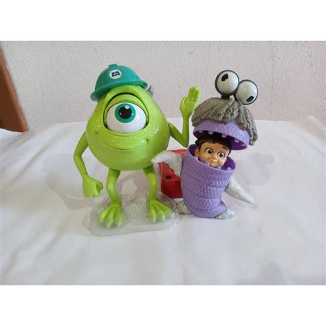 Bonecos Disney Pixar Monstros Sa Mike Wazowski E Boo Shopee Brasil