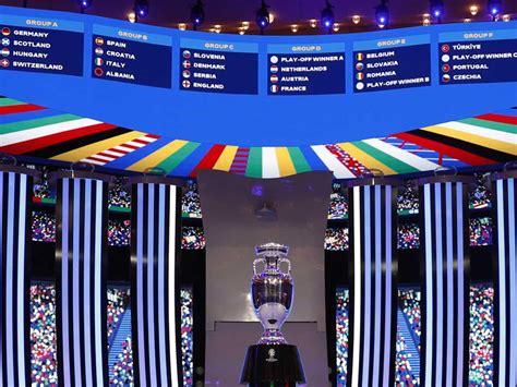 Partidazos así quedaron definidos los grupos de la Eurocopa 2024