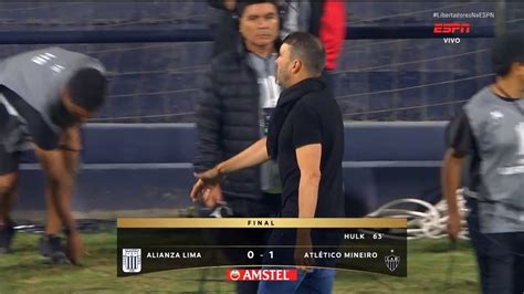 on Twitter Fim de jogo na Libertadores Alianza Lima 0x1 Atlético