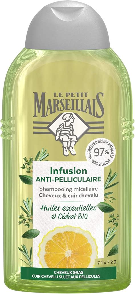 Le Petit Marseillais Shampooing Anti Pelliculaire Infusion Huiles