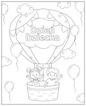 Dzień dziecka kolorowanki do duku E kolorowanki eu