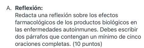 Solved A Reflexion Redacta Una Reflexion Sobre Los Efectos