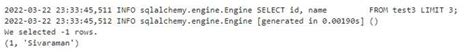 sqlalchemy example sqlalchemy code and plain sql with examples