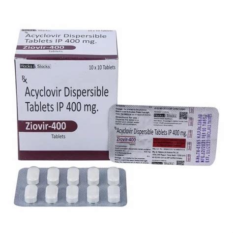 Acyclovir 400mg Tab At Rs 116 Stripe Nagpur ID 2849701207930
