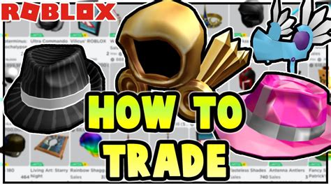 How To Trade On Roblox Beginners Guide Roblox Trading 2020 YouTube