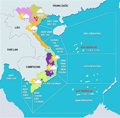 Bản Đồ Việt Nam Và Các Tỉnh Thành Mới Nhất Hiện Nay