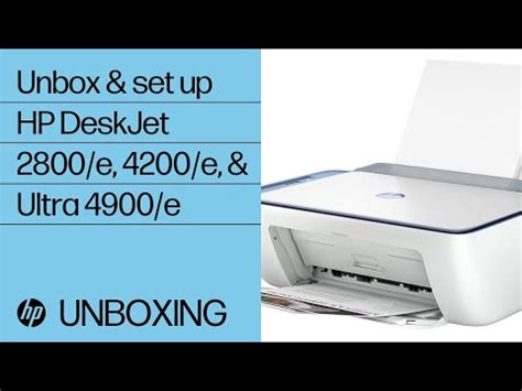 Hp Deskjet E All In One Printer Series Setup Hp Support