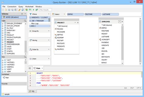 building queries