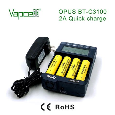 Opus Bt C3100 V2 2 Digital Intelligent 4 Slots Lcd Battery Charger For