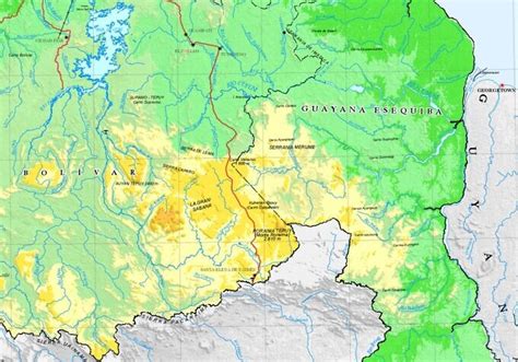 Descargue aquí el nuevo mapa de Venezuela con el Esequibo en alta