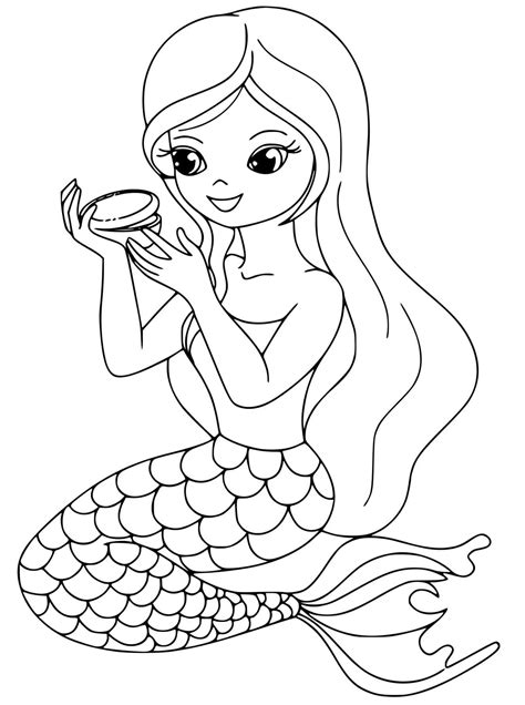 Le coloriage de sirènes une activité créative pour les enfants