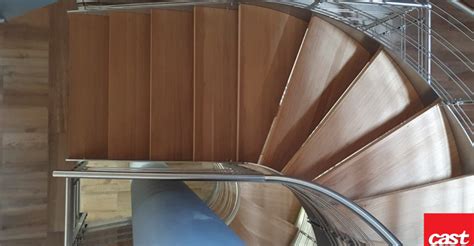 HELIKA INOX I Escalier en colimaçon sur mesure Cast Stairs