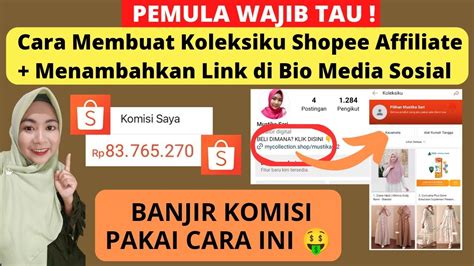 KOMISI SHOPEE AFFILIATE MENINGKAT PESAT PAKAI CARA INI CARA MEMBUAT