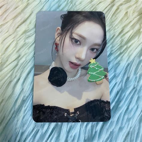 พรอมสง PINK CHRISTMAS Trading Card Red Velvet aespa Irene