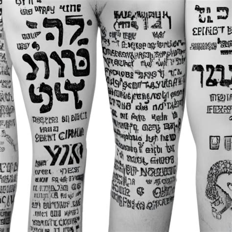 HEBREW TATTOO דיו למדפסת אוויר לעבודה