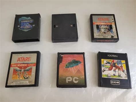 Lote De Cartuchos Para Atari Leia E Veja Fotos Mercadolivre