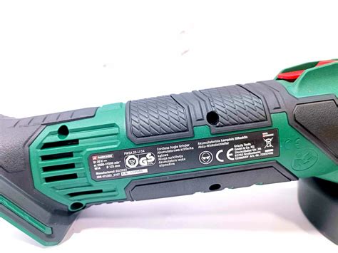 SZLIFIERKA KĄTOWA PARKSIDE PWSA 20 LI D4 20 V Szlifierki Loombard pl