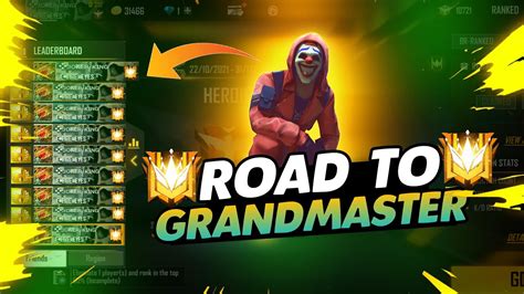 Push To Top 1 Grandmaster With Dadycalling Actionbolt Free Fire