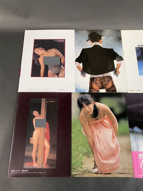 Yahoo オークション 希少 小林ひとみ 写真集 7点 特典 等身大ヌード