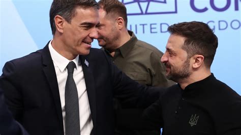 Sánchez se reúne con Zelenski que le agradece el fuerte apoyo de