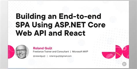 Building An End To End Spa Using Asp Net Core Web Api And React