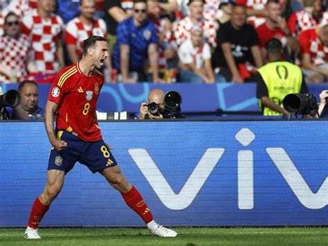 España vs Croacia resumen resultado y goles del duelo de grupo B de