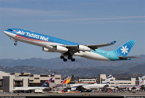 F OJTN Air Tahiti Nui Airbus A340 313 Photo By Michael Stappen ID