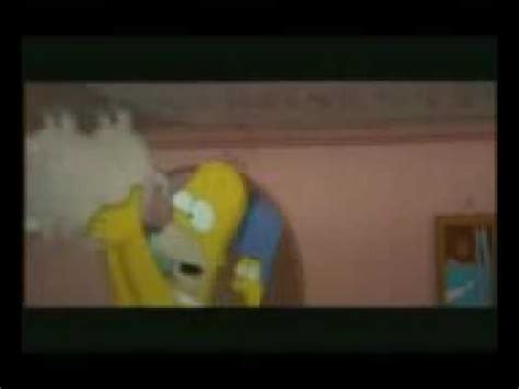 Homero y puerco araña YouTube