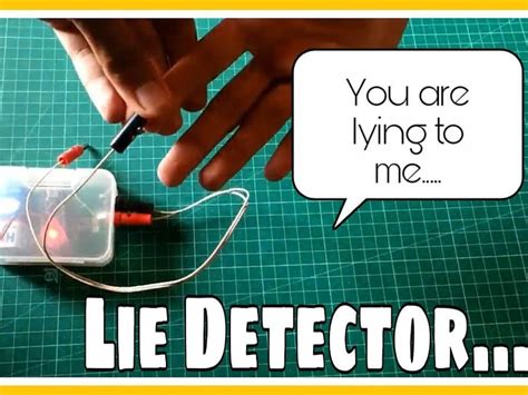 lie detector using arduino arduino project hub