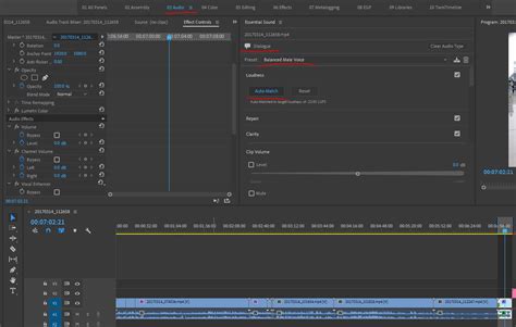 Solved How To Normalize Audio Correctly In Adobe Premiere Adobe