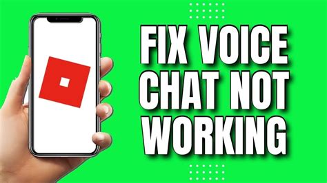 How To Fix Roblox Voice Chat Not Working Easy Method YouTube