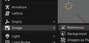 Cómo importar una imagen de referencia en Blender
