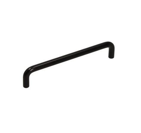 Uchwyt Meblowy Do Kuchni Rurka Reling US10 Czarny Mat L 192 Mm