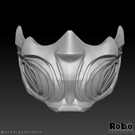 STL File Mortal Kombat 1 Scorpion Mask 2023 3D Printing Design To