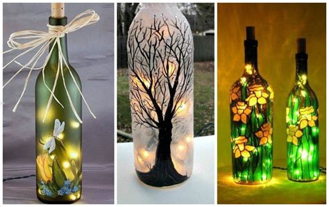 Botellas De Vidrio Recicladas Botellas De Vidrio C Mo Decorar Botellas