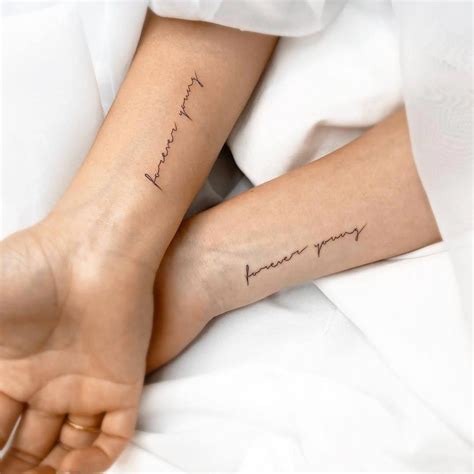 Tatuajes Minimalistas Para Amigas Inseparables Originales Y Con