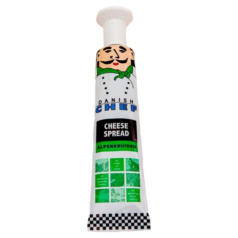 Danish Chef Smeerkaas Alpenkruiden Per Tube 85 G