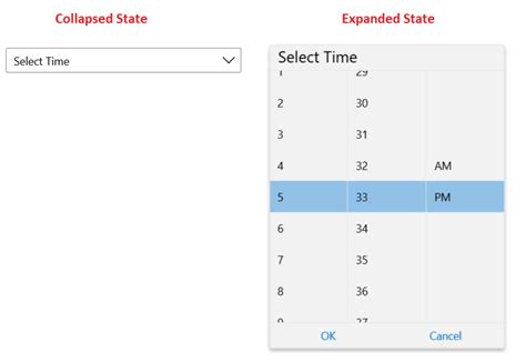 Getting Started With WinUI RadTimePicker Telerik UI For WinUI