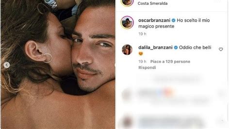 Oscar Branzani Esce Allo Scoperto Con La Nuova Fidanzata Alexia Le